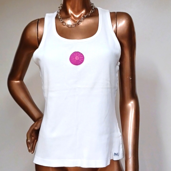 Everlast | Tops | Everlast Graphic Ribbed Tank Top | Poshmark